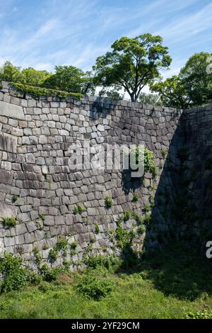 Outer Walls of Osaka Castle in Osaka Japan Stock Photo - Alamy