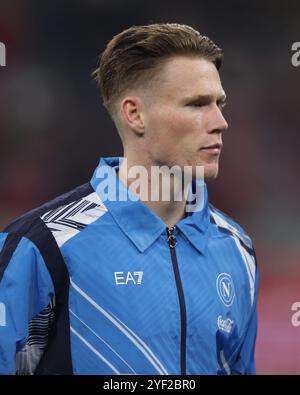 Scott McTominay of SSC Napoli looks on during the serie Serie A Enilive ...