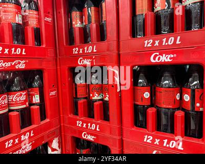 Coca-Cola Kasten Coke Getränke *** Coca Cola crate Coke drinks ...