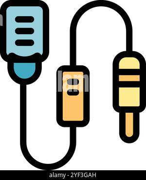 Phone or audio jack, plug or earphone for listening to music from ...