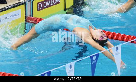 Regan Smith of the United States competes in the women's 100-meter ...