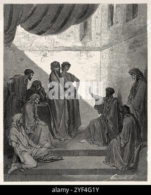 Saint Peter preaching at Cornelius' house, a Roman centurion considered ...