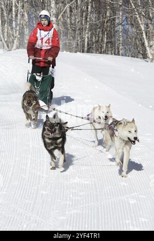 Kamchatka Peninsula, Russia: Kamchatka Kids Competitions Sled Dog Race ...