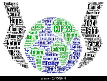 COP 29 in Baku Azerbaijan symbol icon Stock Photo - Alamy