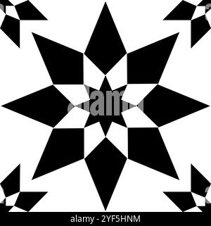 Barn quilt symbol icon illustration Stock Photo - Alamy