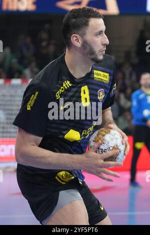 Ayoub ABDI of HBC Nantes during the EHF Champions League, Group Phase ...