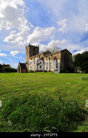 St Peter and St Pauls church, Church Warsop village, Nottinghamshire ...