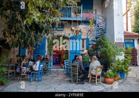 Historic Plateia (The Square) Coffee House in Vouni village, Limassol ...