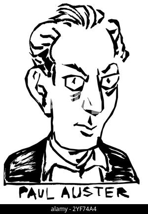 Portrait of Paul Auster Stock Photo - Alamy