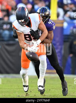 Baltimore Ravens linebacker Tavius Robinson sacks Cleveland Browns ...