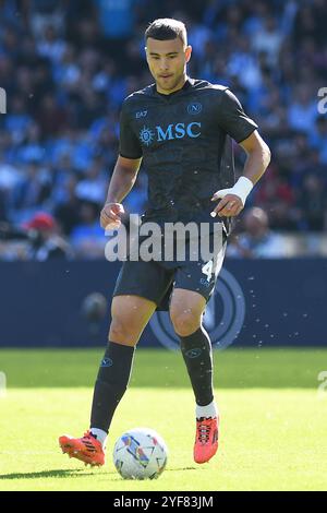 Napoli, Italy, 4 November,2025 Alessandro Buongiorno of SSC Napoli look ...