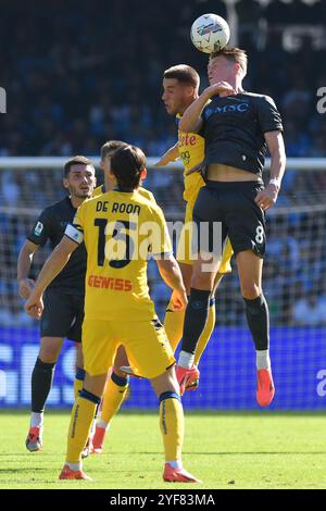 Napoli, Italy, 4 November,2025 Mario Gotze of Eintracht Frankfurt look ...