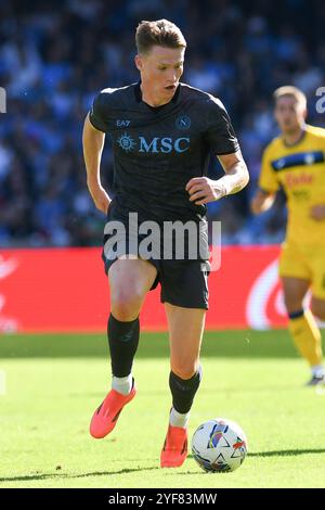 November 1, 2025, Naples, Italy: Scott McTominay of SSC Napoli in ...