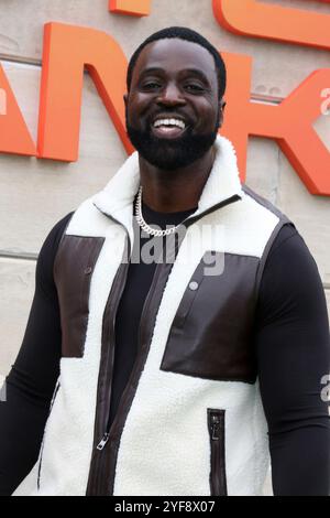 Philip Fornah at arrivals for POGUELANDIA Netflix And Outer Banks Immersive Fan And Music ...