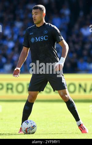 Napoli, Italy, 4 November,2025 Alessandro Buongiorno of SSC Napoli look ...