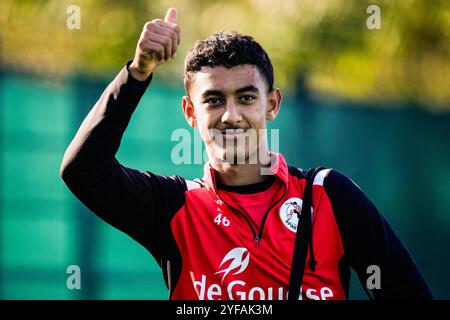 Rotterdam - Ayoub Oufkir of Sparta Rotterdam during the fifth ...
