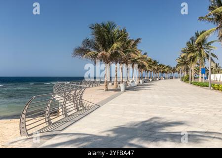 View of corniche promenade in Jeddah, Saudi Arabia Stock Photo - Alamy