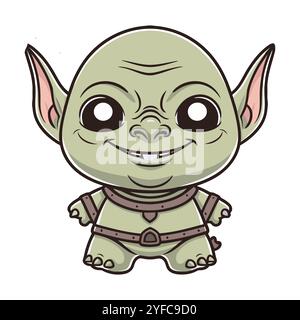 Goblin Cute smiling Stock Photo - Alamy