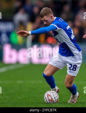 Jay Stansfield of Birmingham City in the pregame warmup session during ...