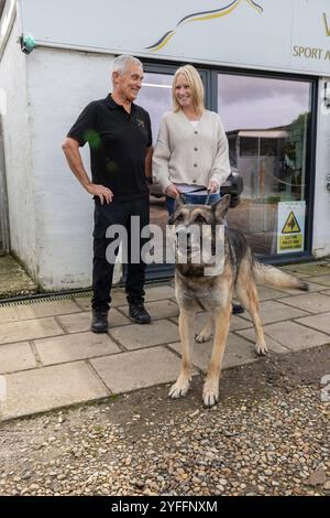 Alan and Sally Dickinson, the husband and wife team behind the Surrey enterprise Von Wolf K9 ...