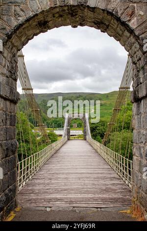 The Bridge of Oich over the River Oich near Invergarry Stock Photo - Alamy
