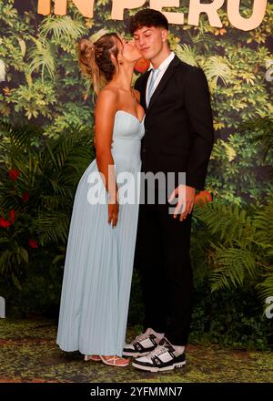 Talia Lewis-Cole and Harry Pullen attends the World Premiere of ...