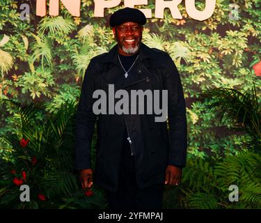 Robbie Gee at the "Paddington in Peru" world film premiere, Odeon Luxe ...