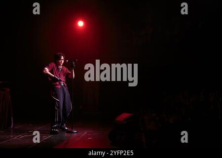 Korean-Canadian singer Junny performs at The Concert Hall in Toronto ...