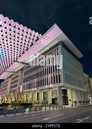 City center vibes at night , Modern sustainable architecture , LEED ...