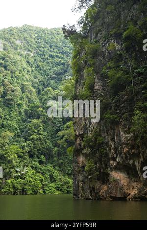 Limestone mountains scenery in Perak province of Malaysia Stock Photo ...