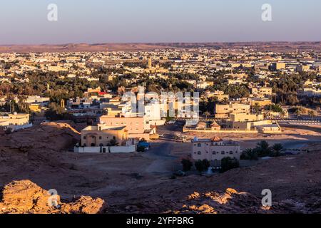 Aerial view of Sakaka, Saudi Arabia Stock Photo - Alamy