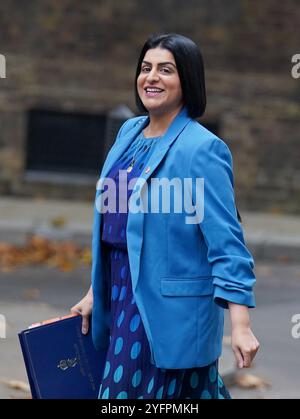 Justice Secretary Shabana Mahmood arrives in Downing Street, London ...