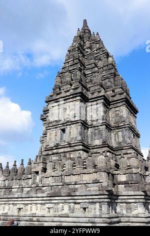 Prambanan, 9th century Hindu temple, UNESCO, Java, Indonesia Stock ...