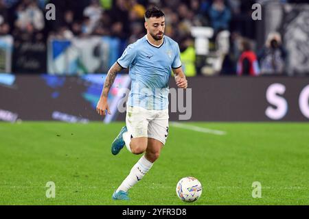 Mario Gila of Lazio seen during the UEFA Europa League 2024-2025 day 7 football match between SS ...