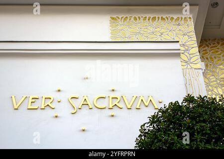 The Secession Building in Vianna in Austria. The building was completed ...
