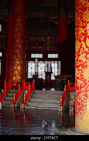 Interior of Temple of heaven, Beiging Stock Photo - Alamy