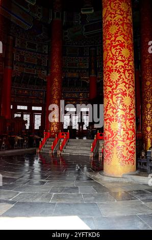 Interior of Temple of heaven, Beiging Stock Photo - Alamy