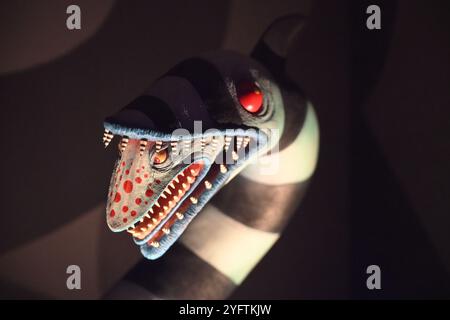 Beetlejuice sandworm at The World of Tim Burton exhibition in London ...