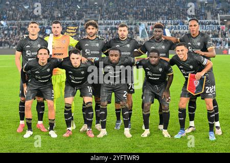 Olimpico Stadium, Rome, Italy - the starting line up of Lazio during ...