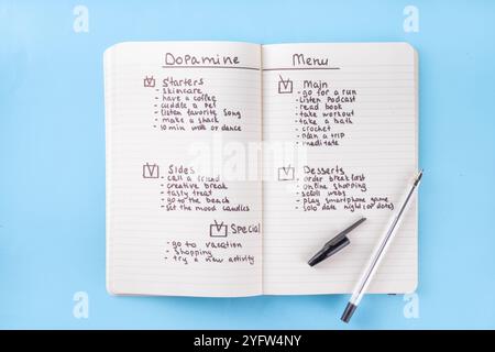 Dopamine Menu to Stimulate Your ADHD Brain, daily dose of happiness and ...