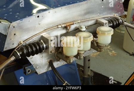 Classic 1973 Brabham F2 BT40 single seater racing car during renovation ...