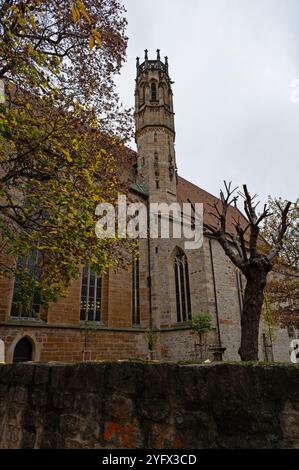 Cloister in the Augustinian monastery where Martin Luther lived as a ...