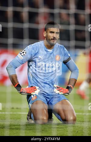 EINDHOVEN - Girona FC goalkeeper Paulo Gazzaniga during the UEFA ...