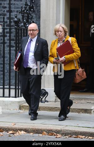 British Attorney General Richard Hermer departs a cabinet meeting at ...