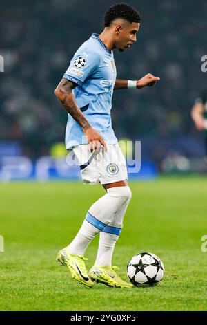 Savinho of Manchester City in action during the UEFA Champions League ...