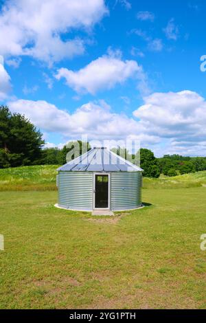 The site specific Environmental Field Station by Mark Dion. Made from a ...