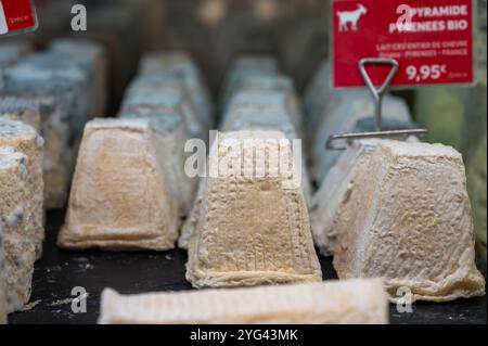 Cheese collection, english translation: French Pyrenees pyramid bio ...