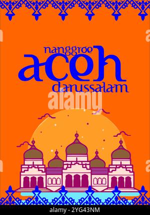 Iconic building of indonesia provinces Stock Photo - Alamy