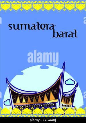 Iconic building of indonesia provinces Stock Photo - Alamy