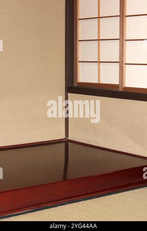 Alcove in Japanese room Stock Photo - Alamy